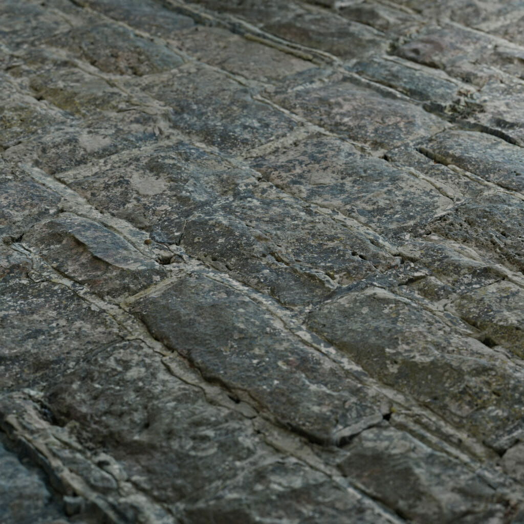 Grey Weathered Stone Bricks for Blender 3D• iMeshh 3D Library