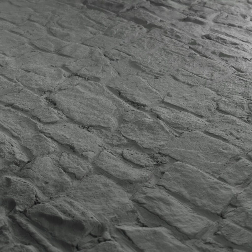 Mixed Cobble Stone Bricks for Blender 3D • iMeshh 3D Library