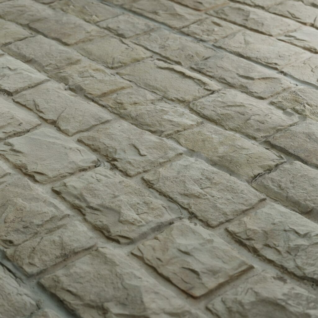 Split Rock Stone Bricks for Blender 3D • iMeshh 3D Library