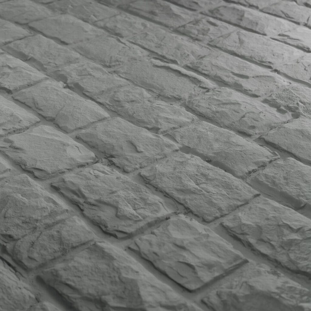 Split Rock Stone Bricks for Blender 3D • iMeshh 3D Library