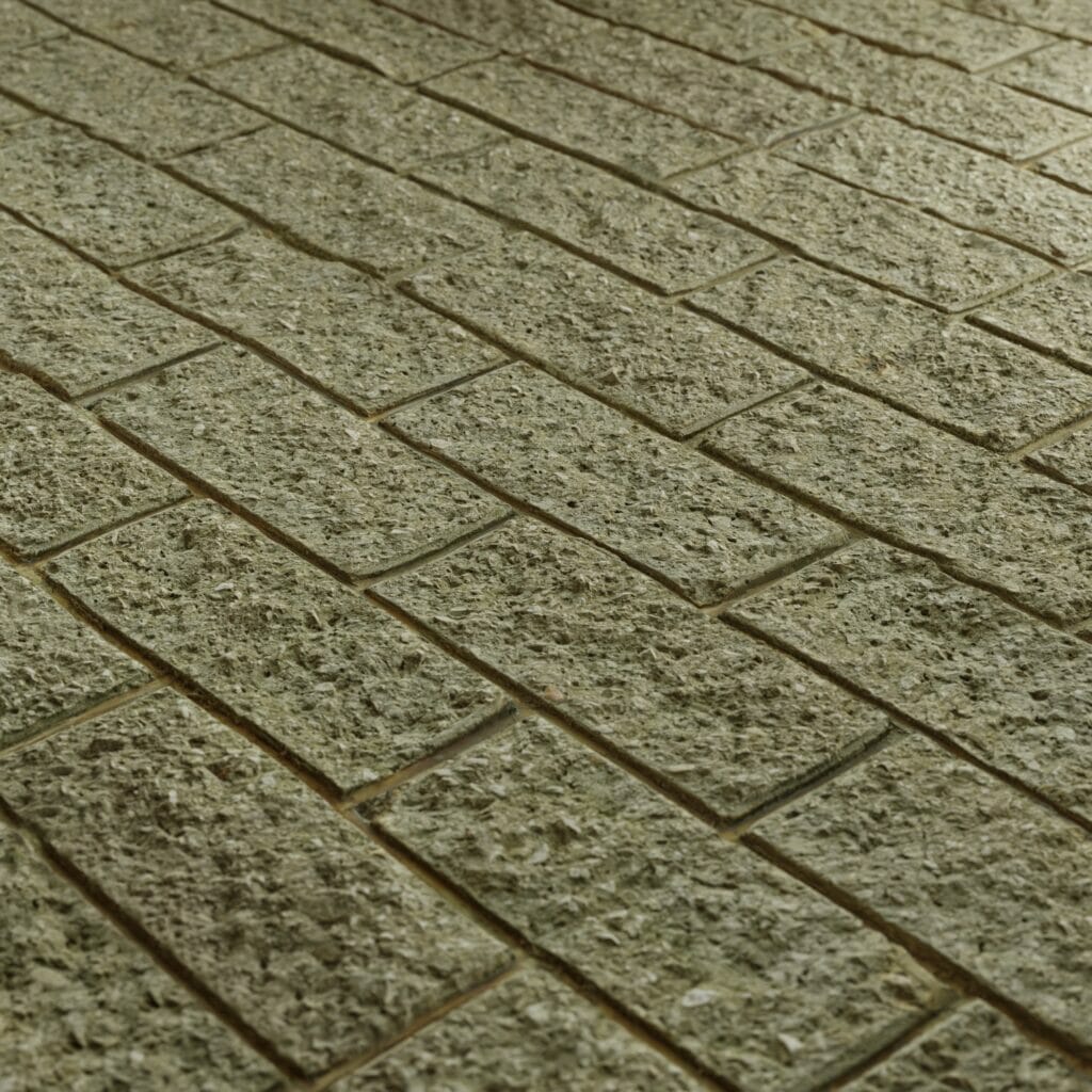 Beige Split Stone Bricks for Blender 3D • iMeshh 3D Library