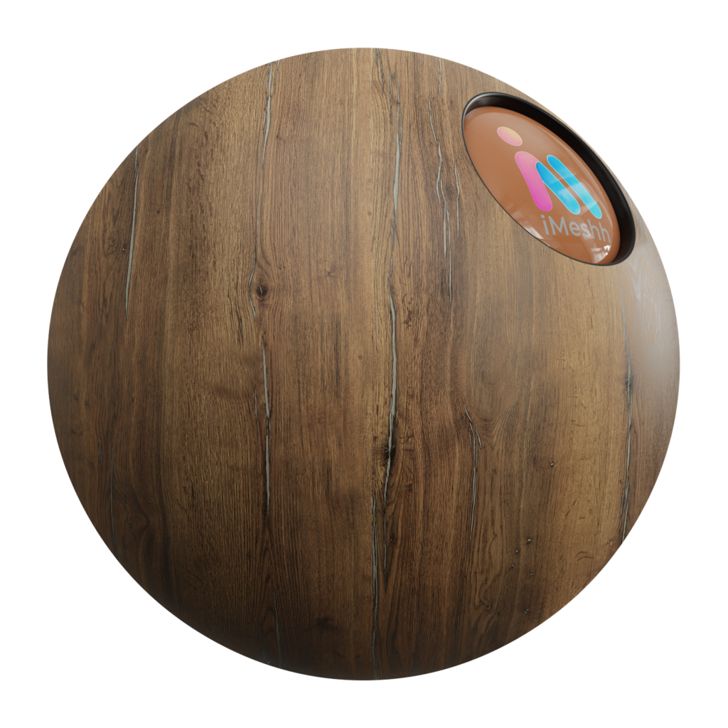Wood Oak Halifax Pewter • iMeshh - 3D Model for Blender 4.0+