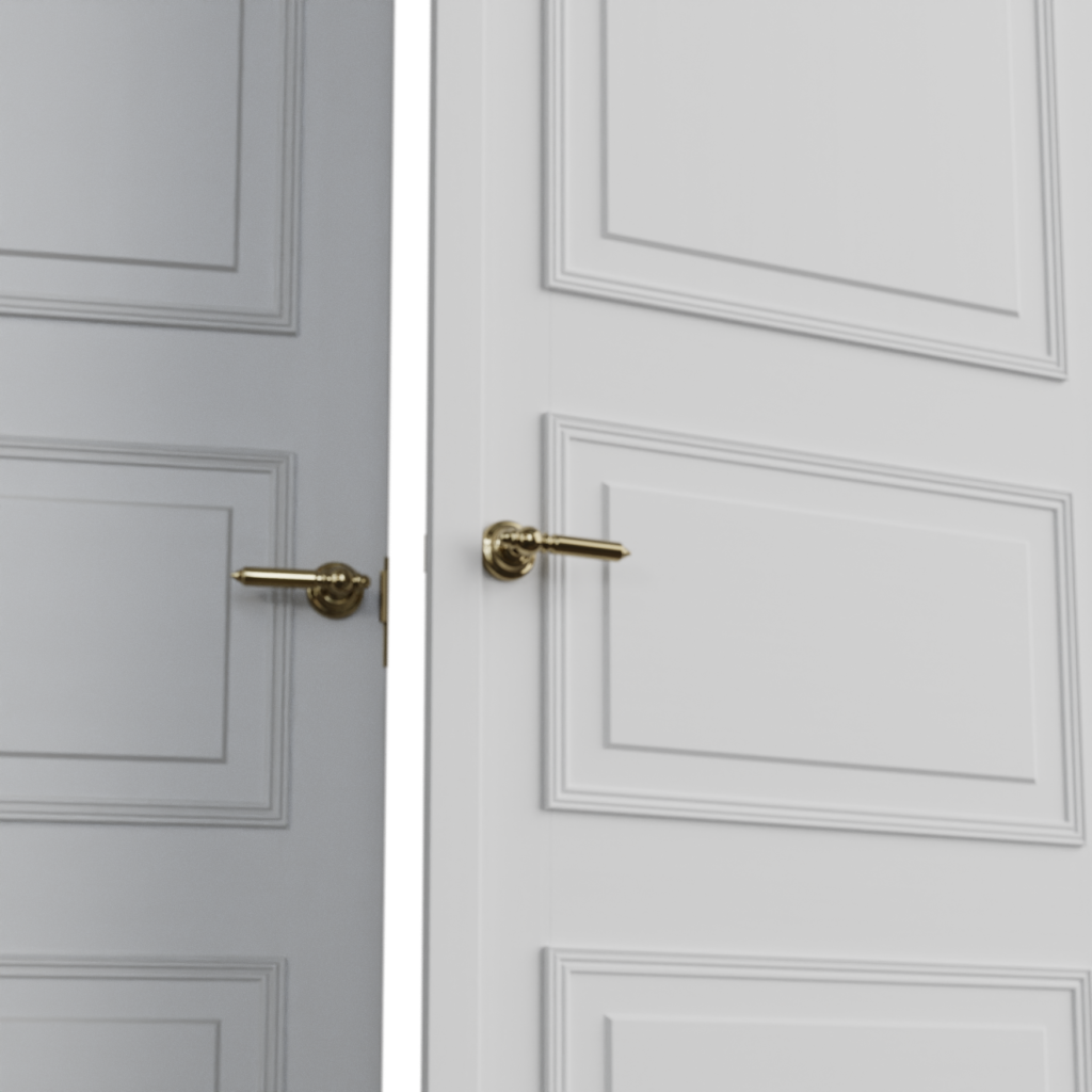 Interior Panel Double Door 02 • iMeshh - 3D Model for Blender 4.0+