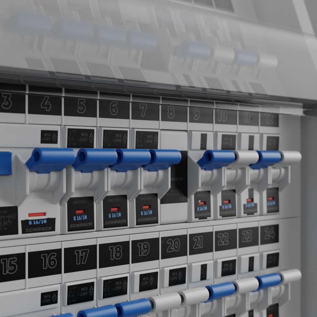 Circuit Breaker 01 for Blender • iMeshh 3D Model Library