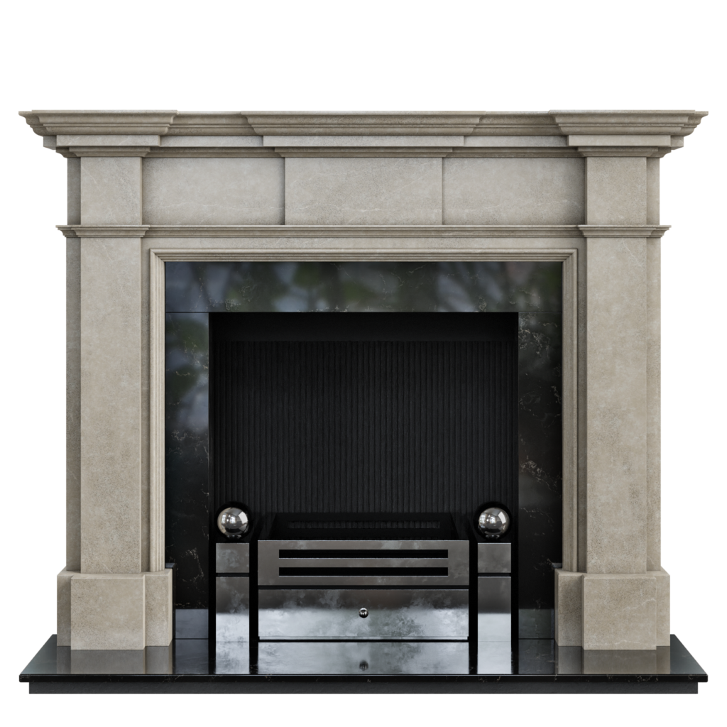 Stone Fireplace 01 • iMeshh - 3D Model for Blender 4.0+