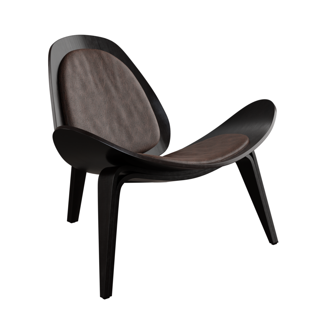 Soft Leather Lounge Chair 01 • iMeshh - 3D Model for Blender 4.0+