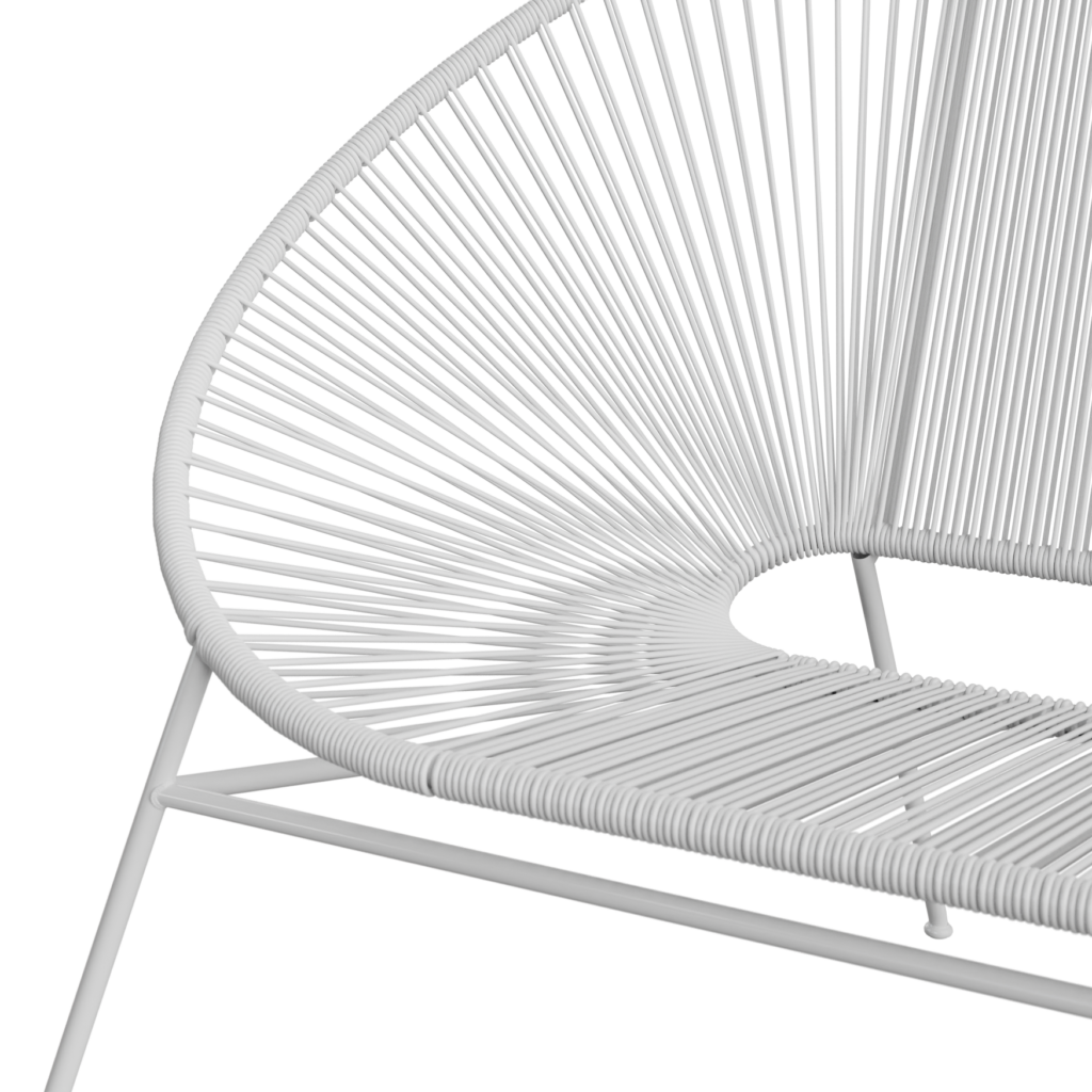 Outdoor Spaghetti Double Lounge Chair 01 • iMeshh - 3D Model for ...