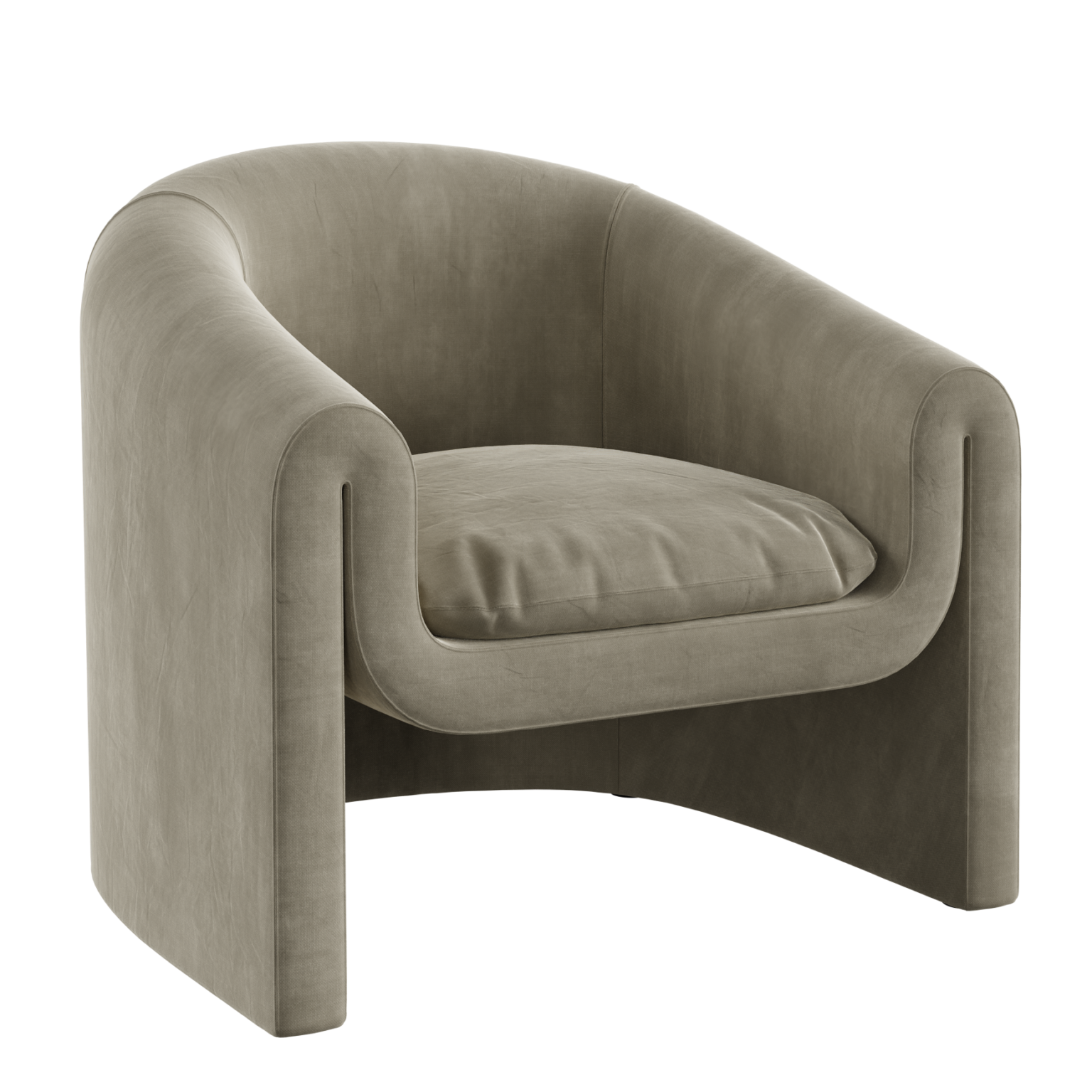 Modern Barrel Chair 01 for Blender • iMeshh 3D Model Library