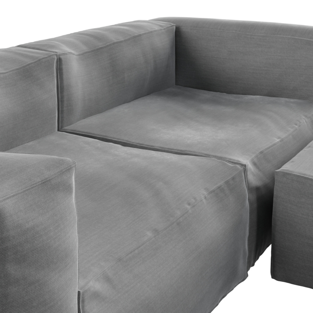 Soft Block Sofa 01 • iMeshh - 3D Model for Blender 4.0+