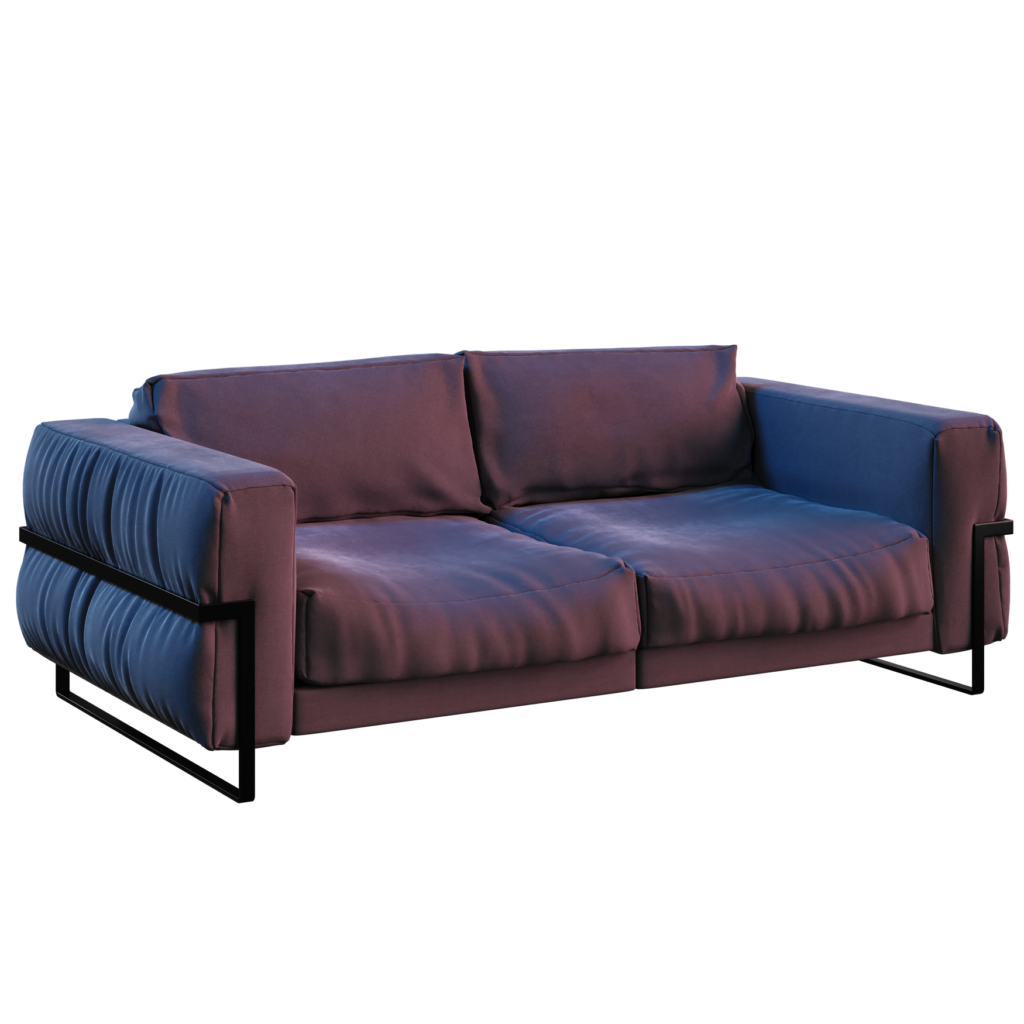 Sand L Sofa 01 for Blender • iMeshh 3D Model Library