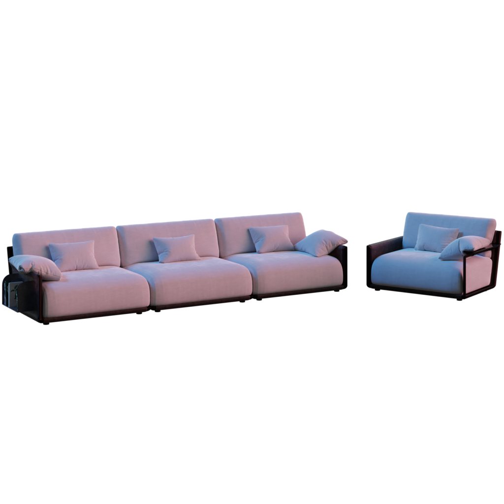 Large Modular Sofa 01 • iMeshh - 3D Model for Blender 4.0+