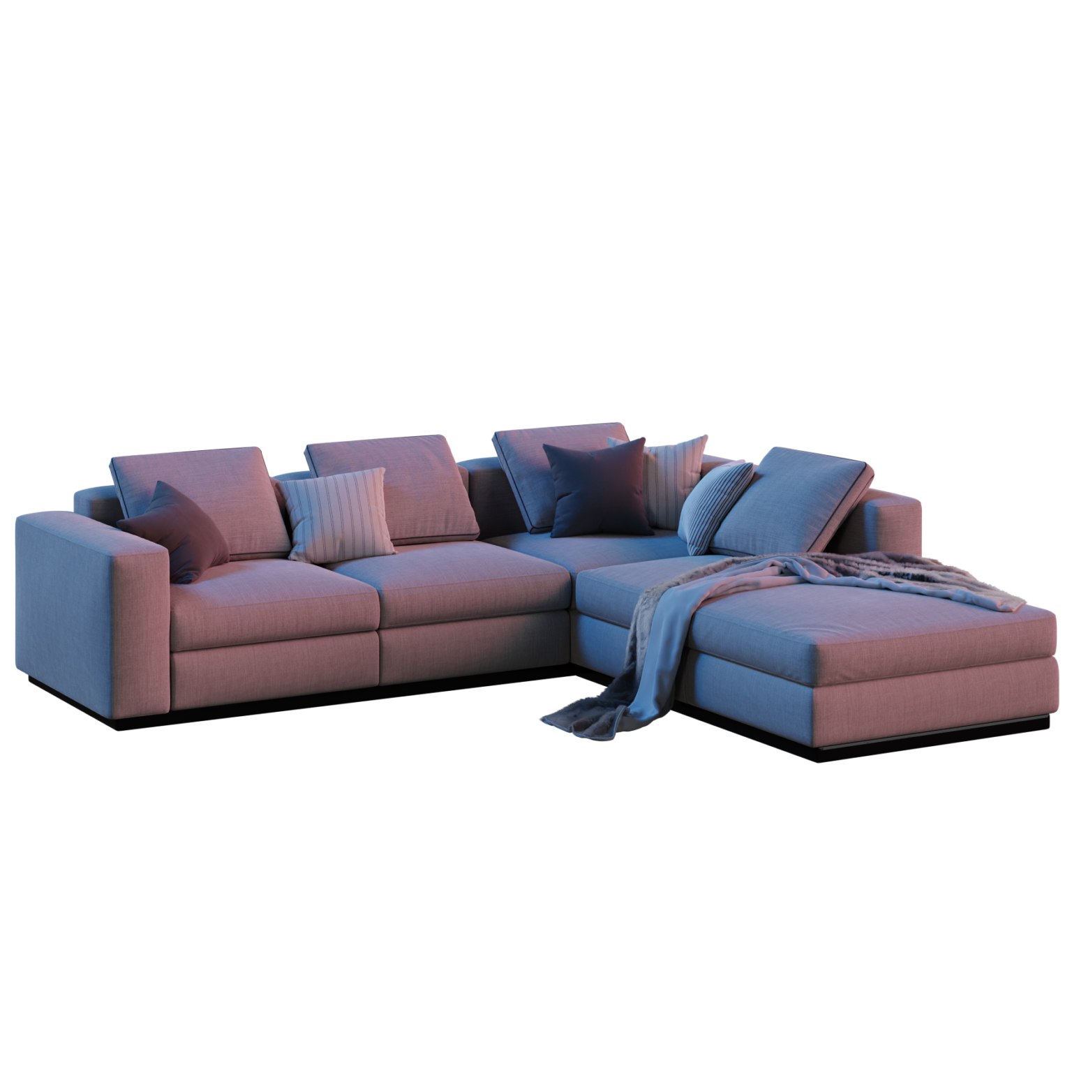 Sand L Sofa 01 for Blender • iMeshh 3D Model Library