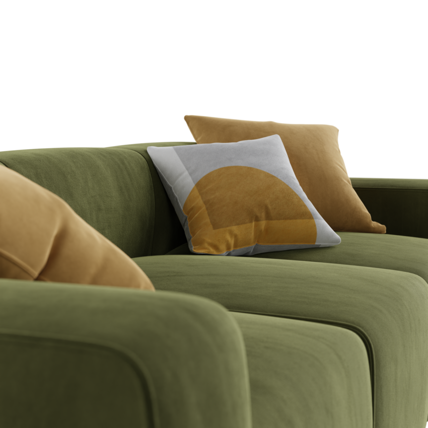 Green Block Sofa 01 for Blender • iMeshh 3D Model Library