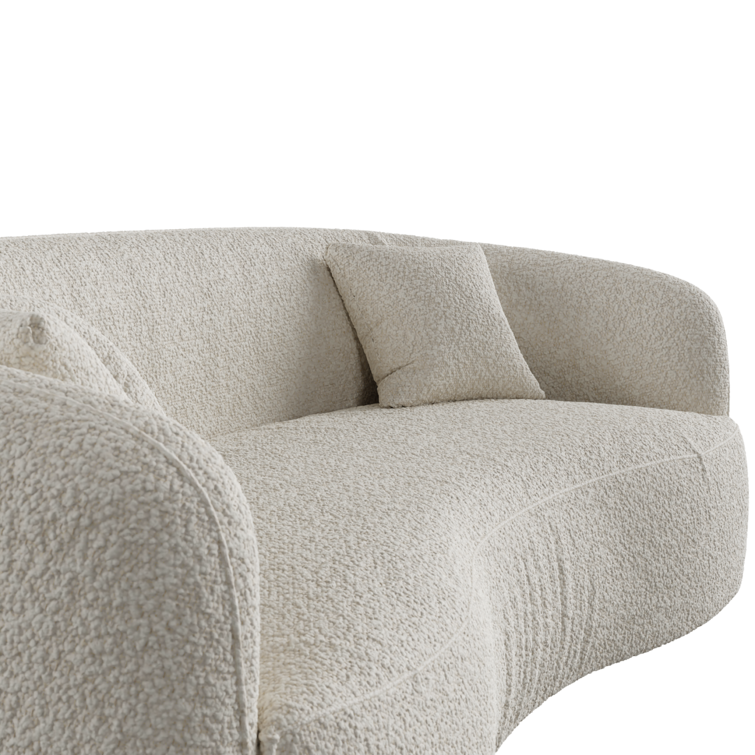 Modern Curved Sofa 01 for Blender • iMeshh 3D Model Library