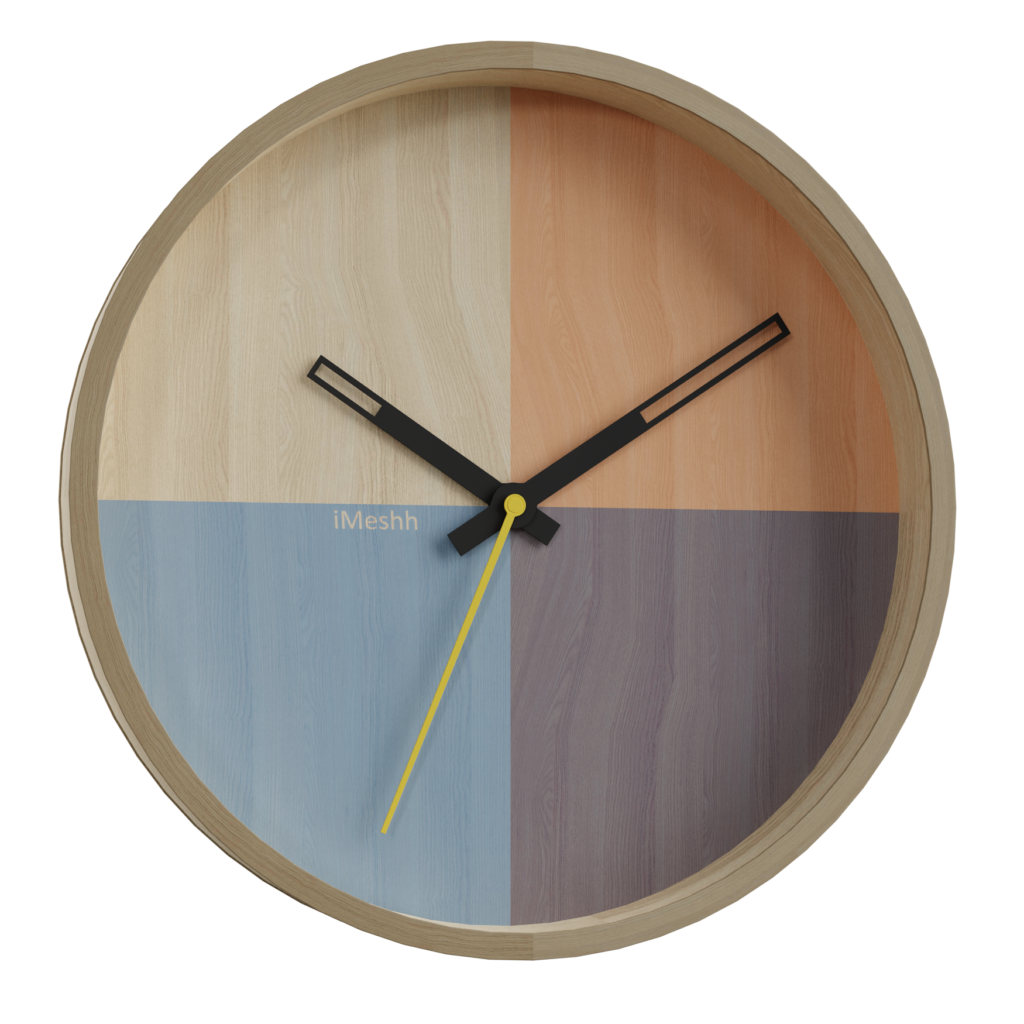 Generic Clock 03 • iMeshh - 3D Model for Blender 4.0+