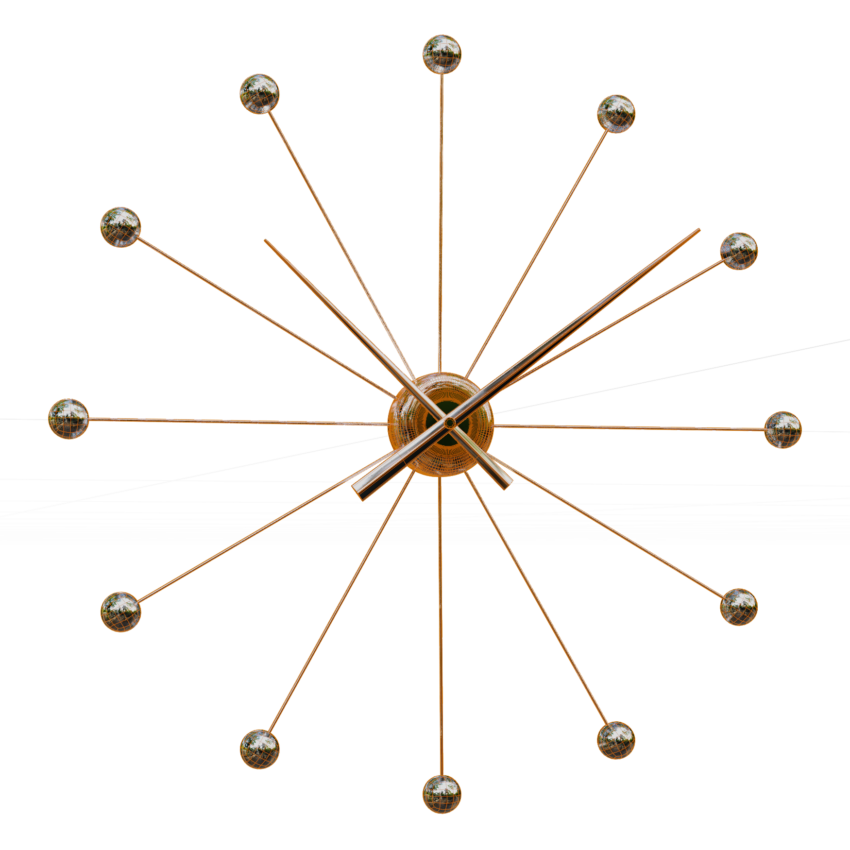 Sputnik Clock 01 • iMeshh - 3D Model for Blender 4.0+