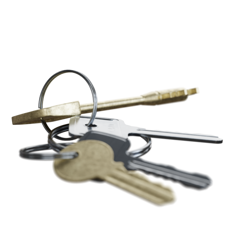 Generic Keys 01 • iMeshh - 3D Model for Blender 4.0+