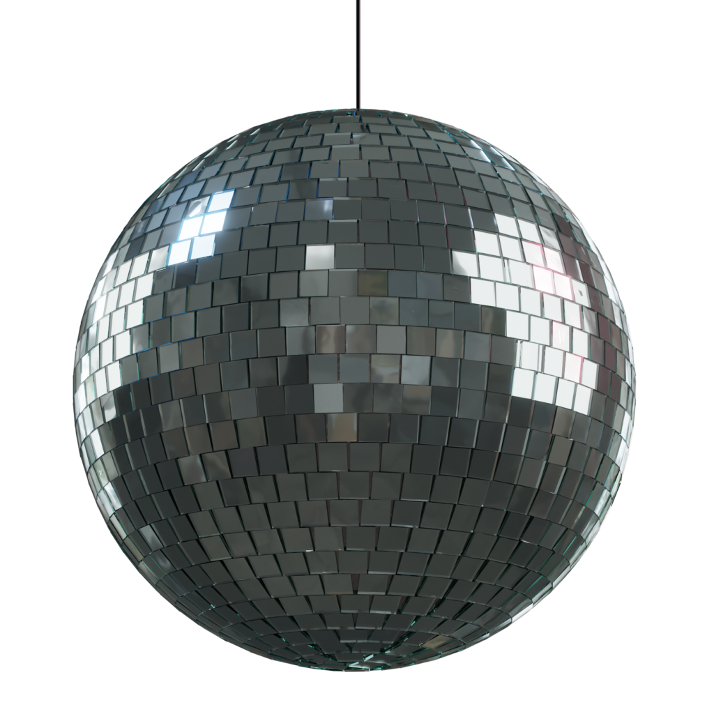 Disco Ball 01 • iMeshh - 3D Model for Blender 4.0+