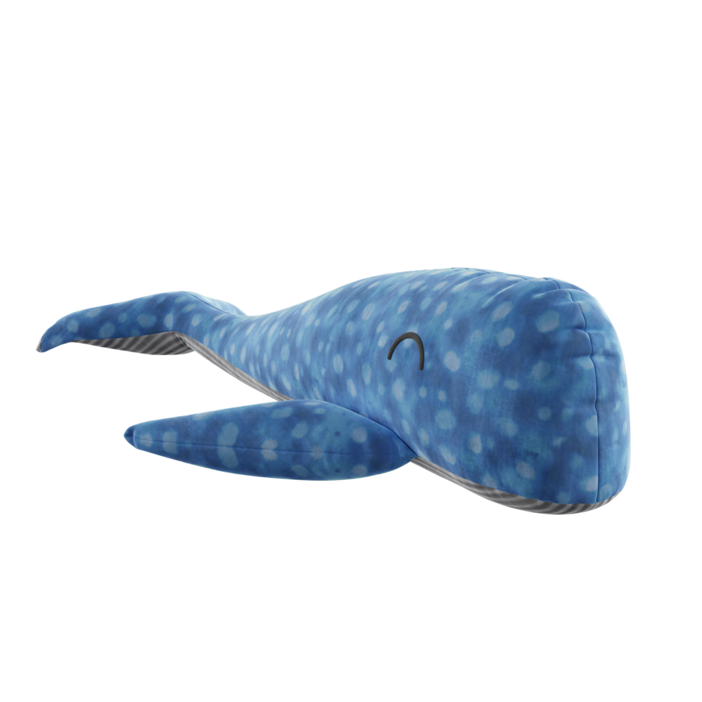 Plush Toy Whale 01 • iMeshh - 3D Model for Blender 4.0+