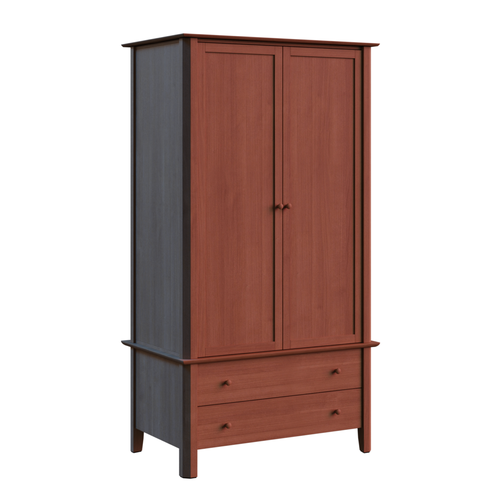 Traditional Wooden Closet 01 • iMeshh - 3D Model for Blender 4.0+