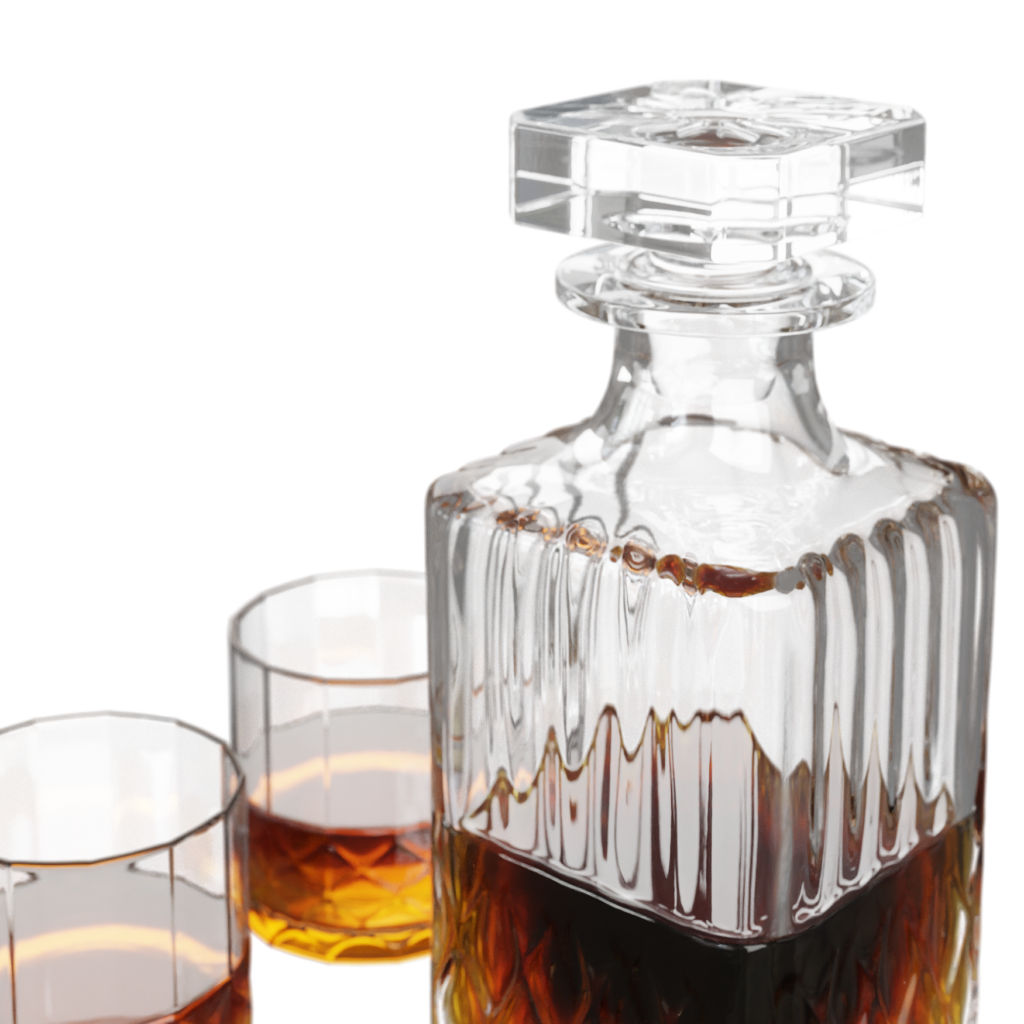 Whisky Glasses 01 • iMeshh - 3D Model for Blender 4.0+