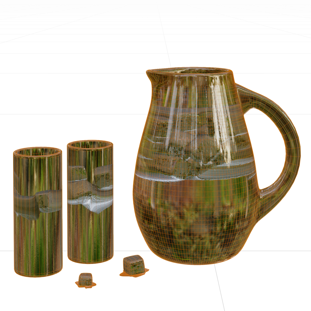 Ice Water 01 • iMeshh - 3D Model for Blender 4.0+