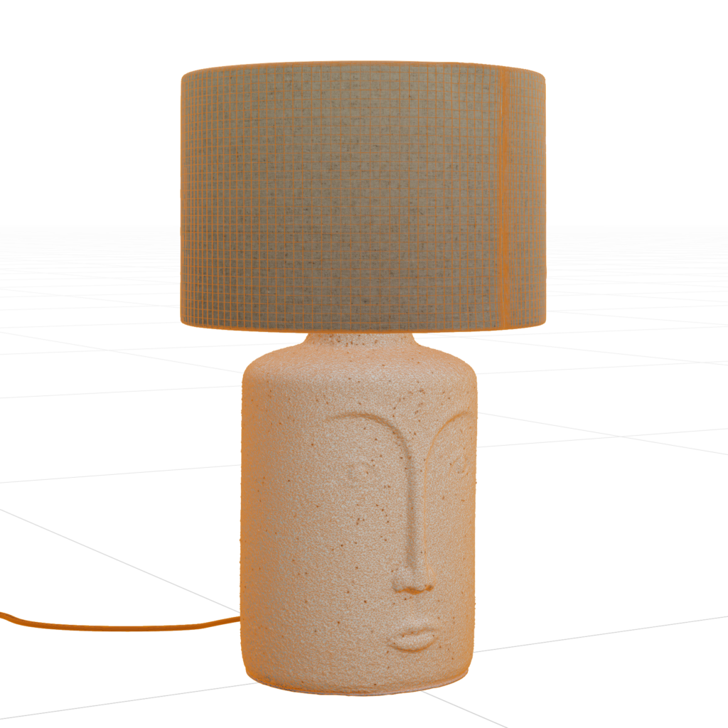 Face Lamp 01 • iMeshh - 3D Model for Blender 4.0+