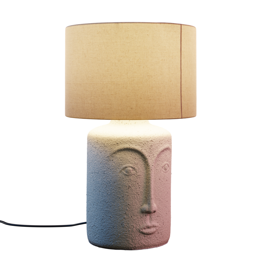 Face Lamp 01 • iMeshh - 3D Model for Blender 4.0+