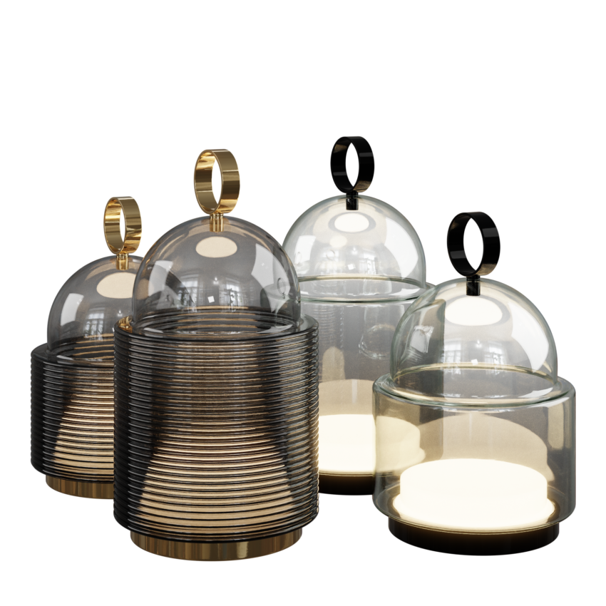 Dome Table Lamp 01 • iMeshh - 3D Model for Blender 4.0+