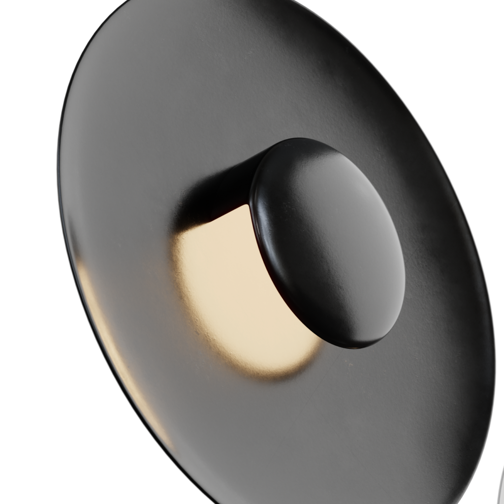 Plate Light 01 for Blender • iMeshh 3D Model Library