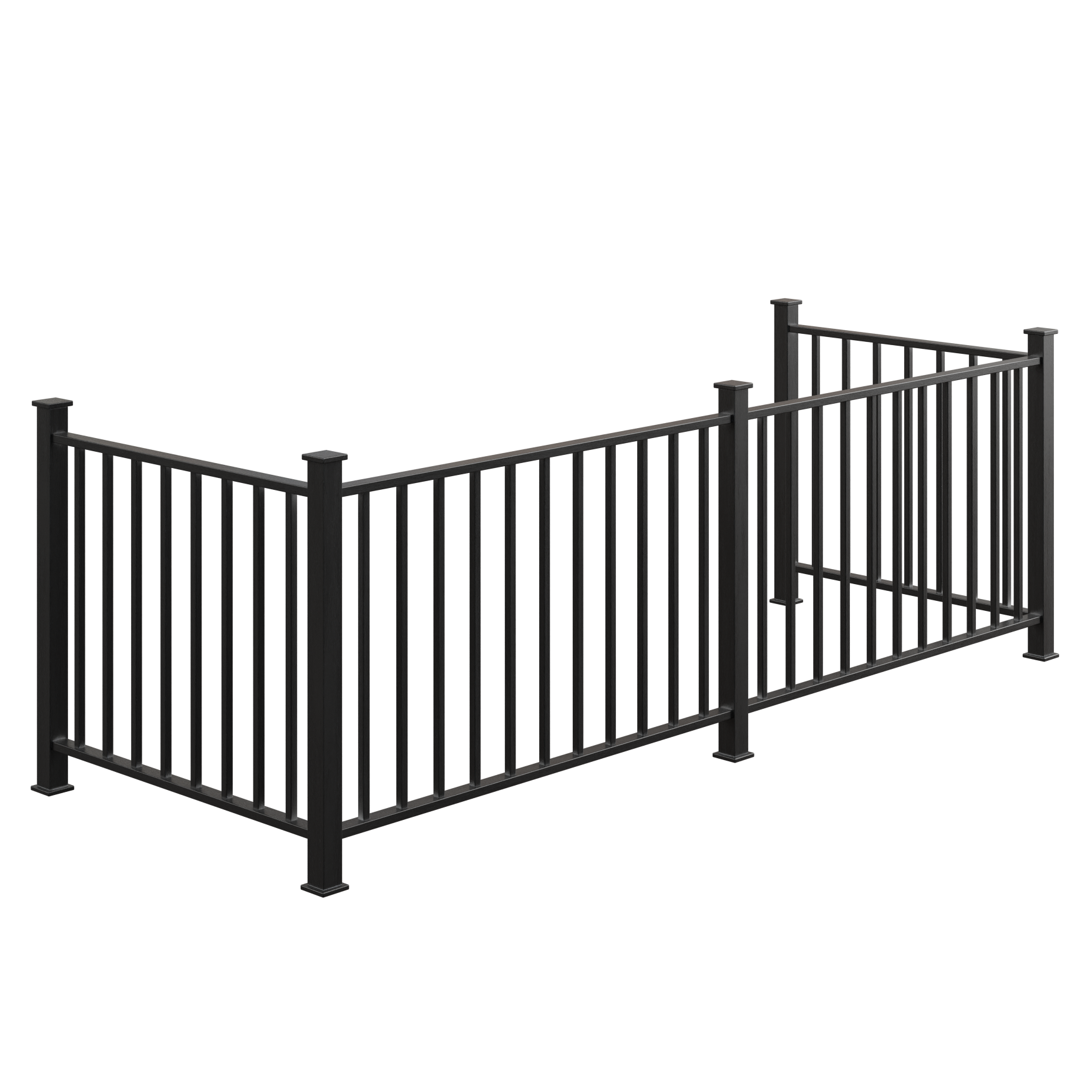 GeoNodes Steel Railing Fence 01 • iMeshh - 3D Model for Blender 4.0+