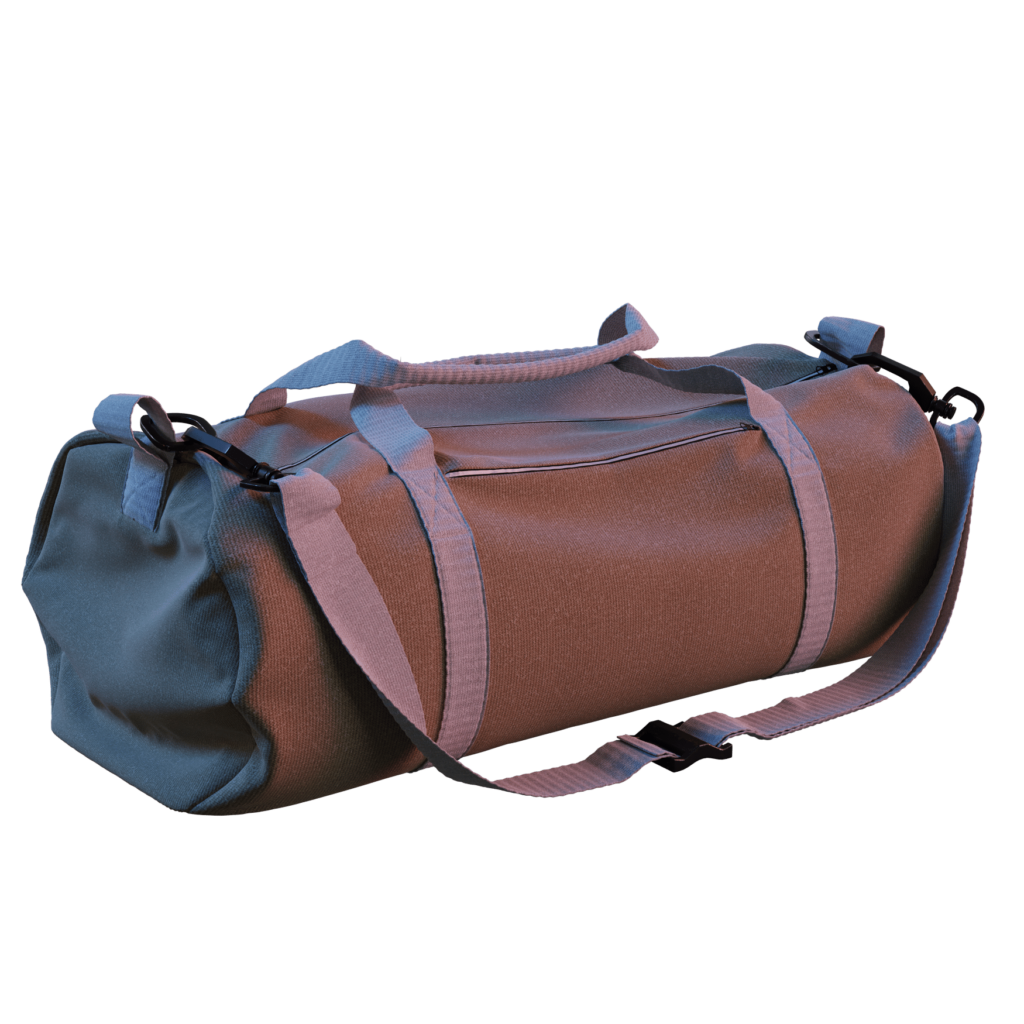 Duffel Bag 01 • iMeshh - 3D Model for Blender 4.0+