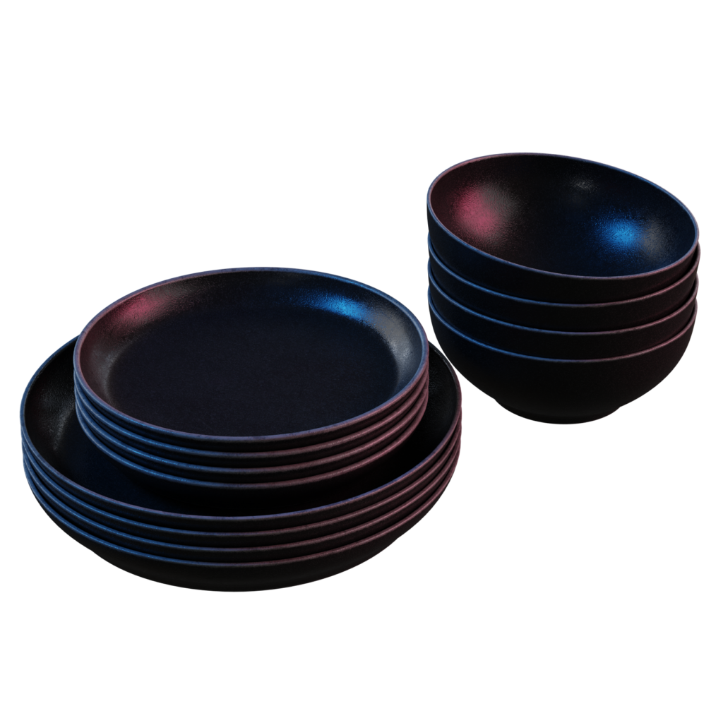 Simple Dinnerware 01 • iMeshh - 3D Model for Blender 4.0+