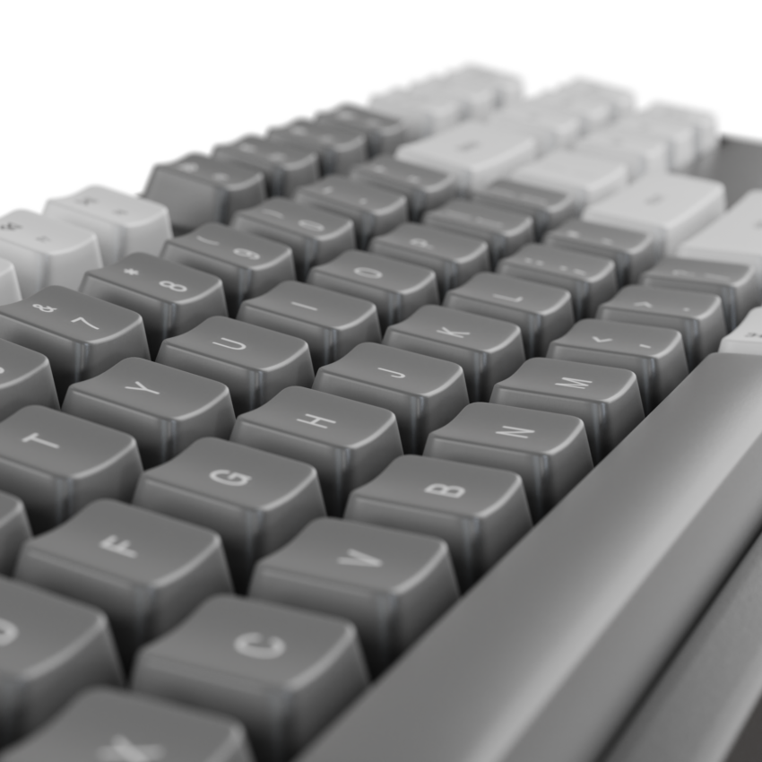 Mechanical Keyboard 01 • iMeshh - 3D Model for Blender 4.0+