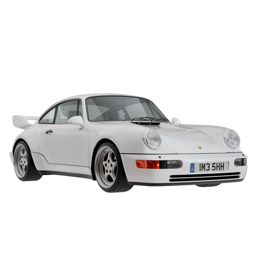 Porsche 964 Turbo 01 • iMeshh - 3D Model for Blender 4.0+