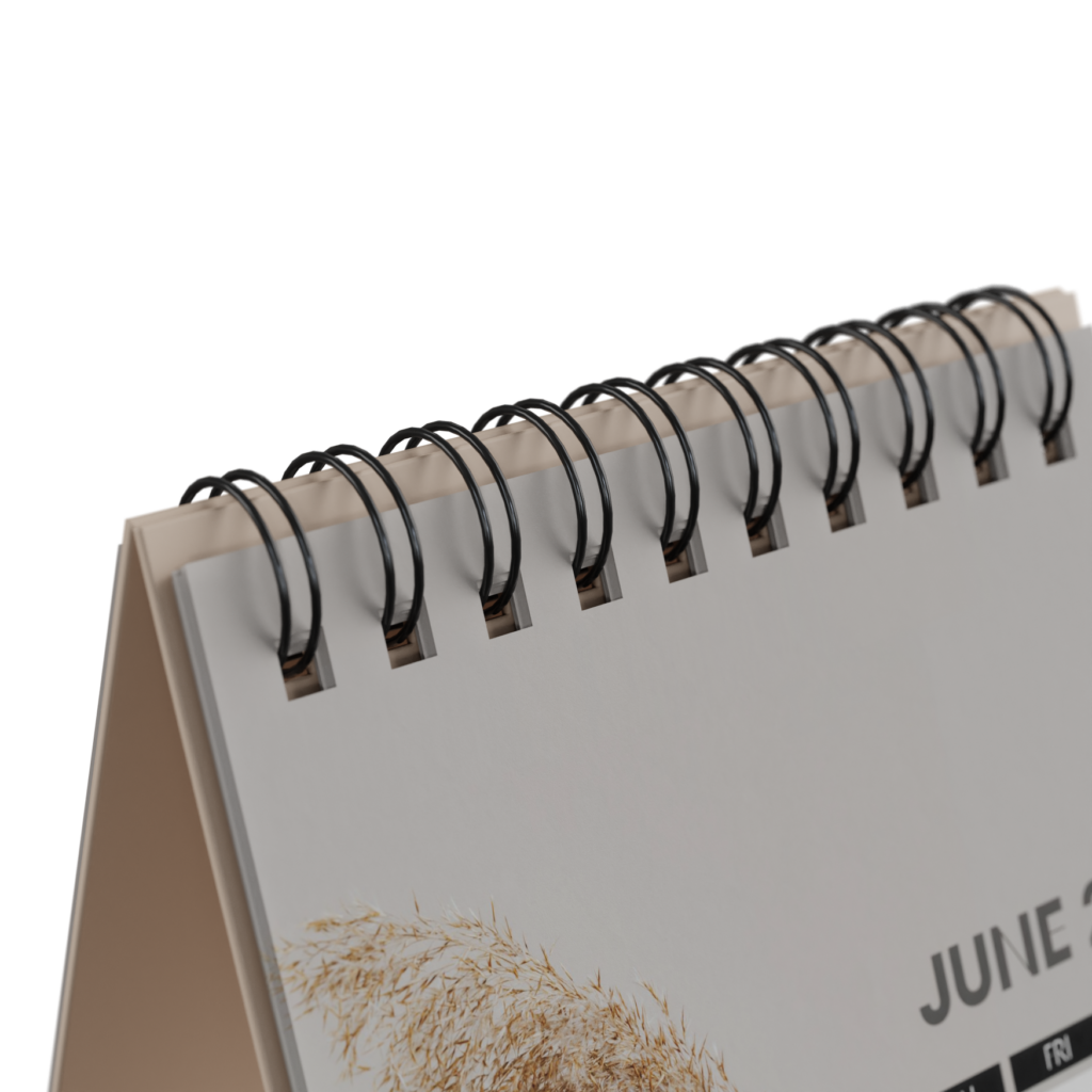 Desk Calendar 01 • iMeshh - 3D Model for Blender 4.0+