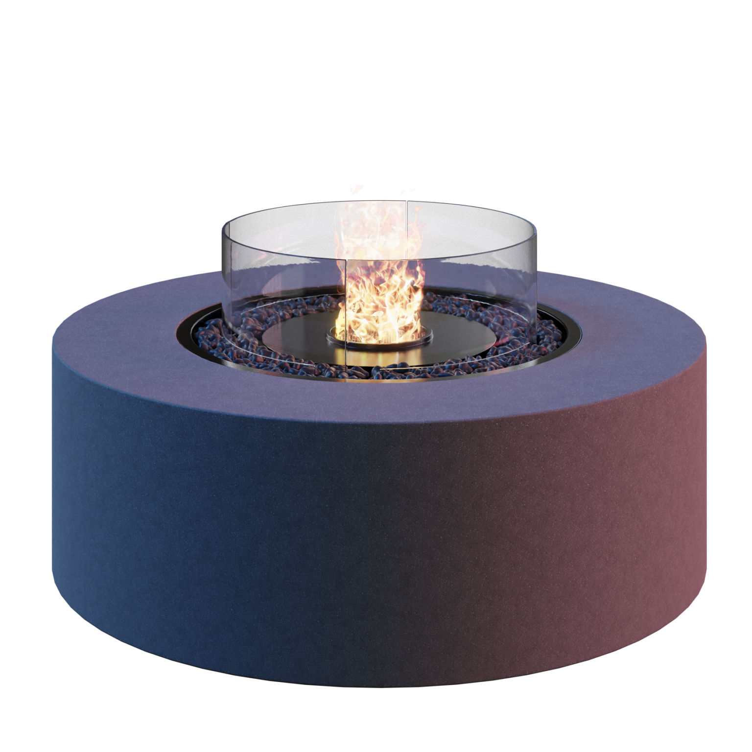 Round Fireplace 01 • iMeshh - 3D Model for Blender 4.0+