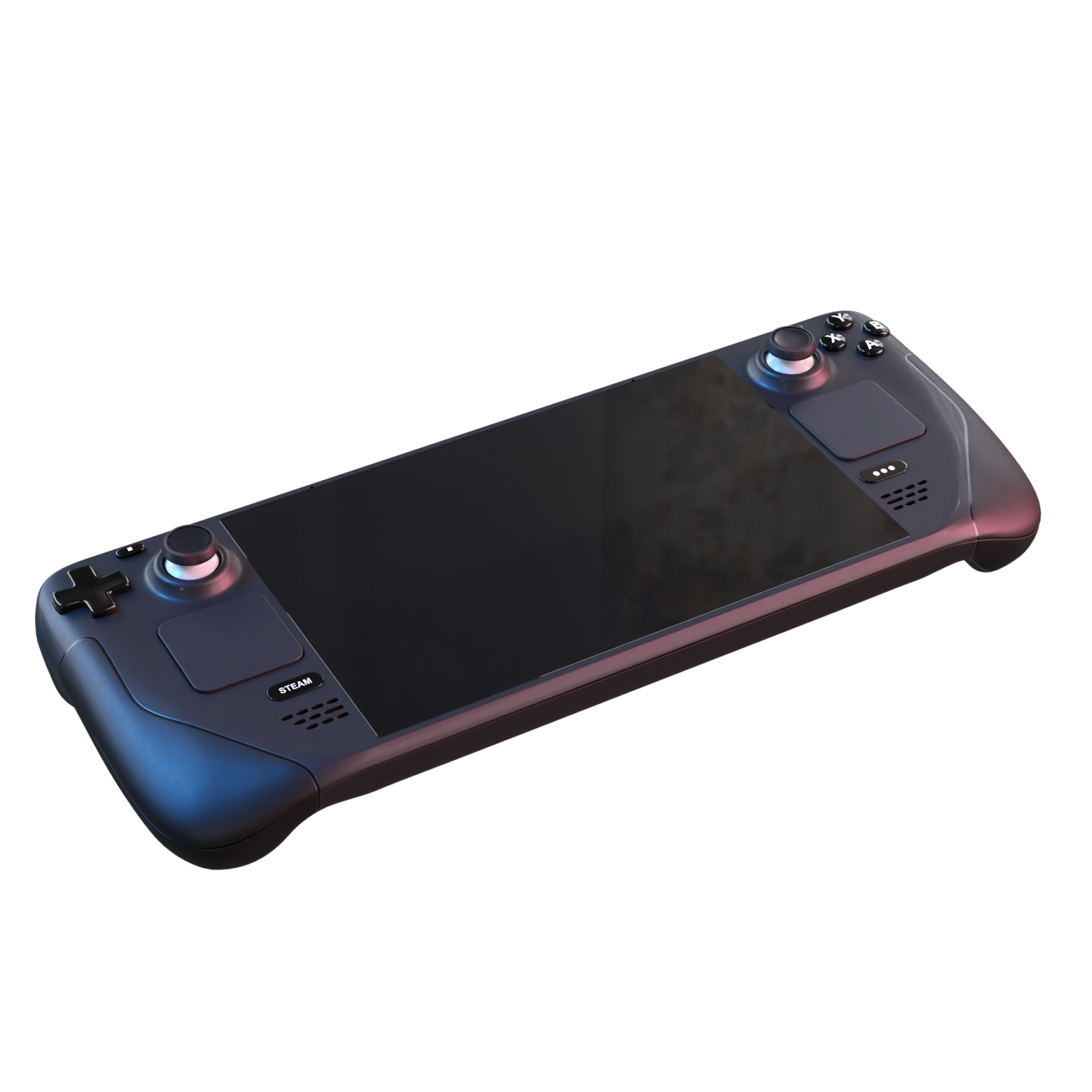 Steamdeck Console 01 • iMeshh - 3D Model for Blender 4.0+