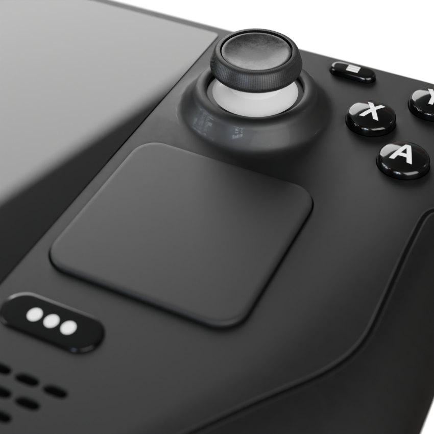 Steamdeck Console 01 • iMeshh - 3D Model for Blender 4.0+