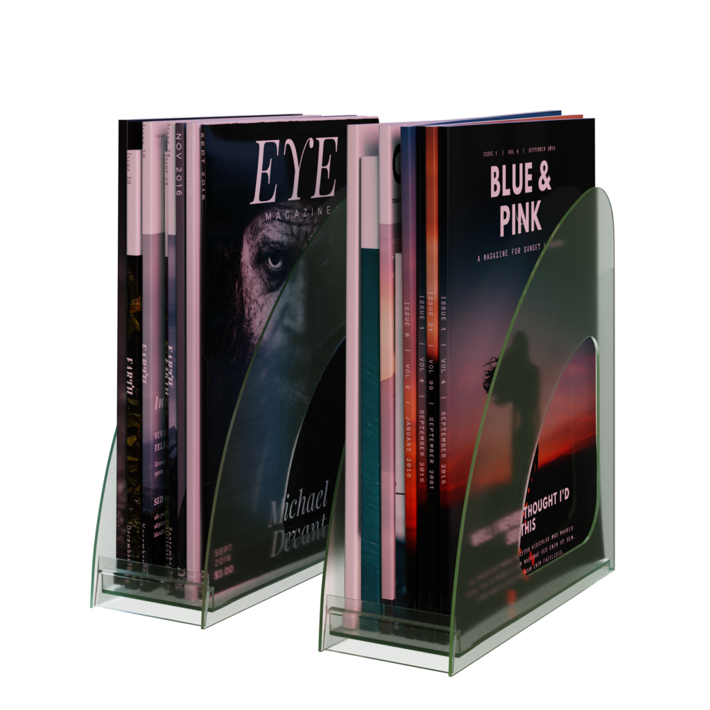 Magazine Holder 01 • iMeshh - 3D Model for Blender 4.0+