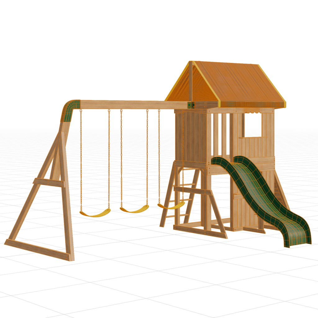 Kids Play Area 01 • iMeshh - 3D Model for Blender 4.0+