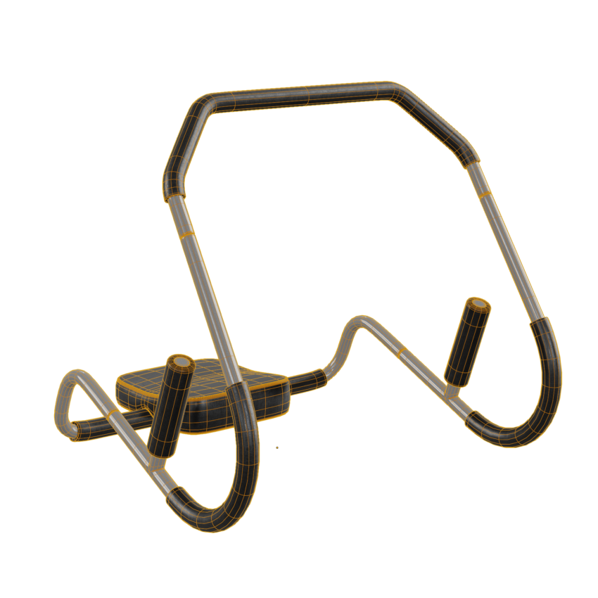 Abs Cruncher 01 • iMeshh - 3D Model for Blender 4.0+