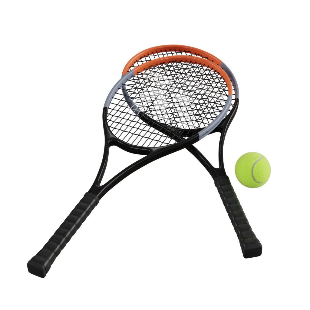 Tennis Rackets 01 • iMeshh - 3D Model for Blender 4.0+