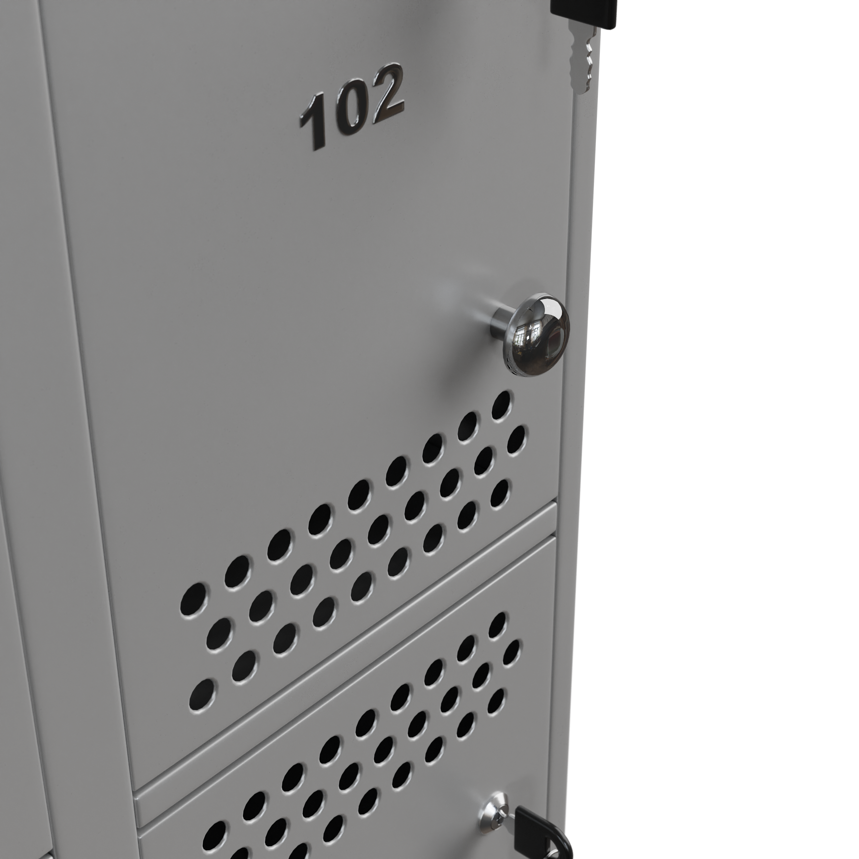 Storage Lockers 01 • iMeshh - 3D Model for Blender 4.0+