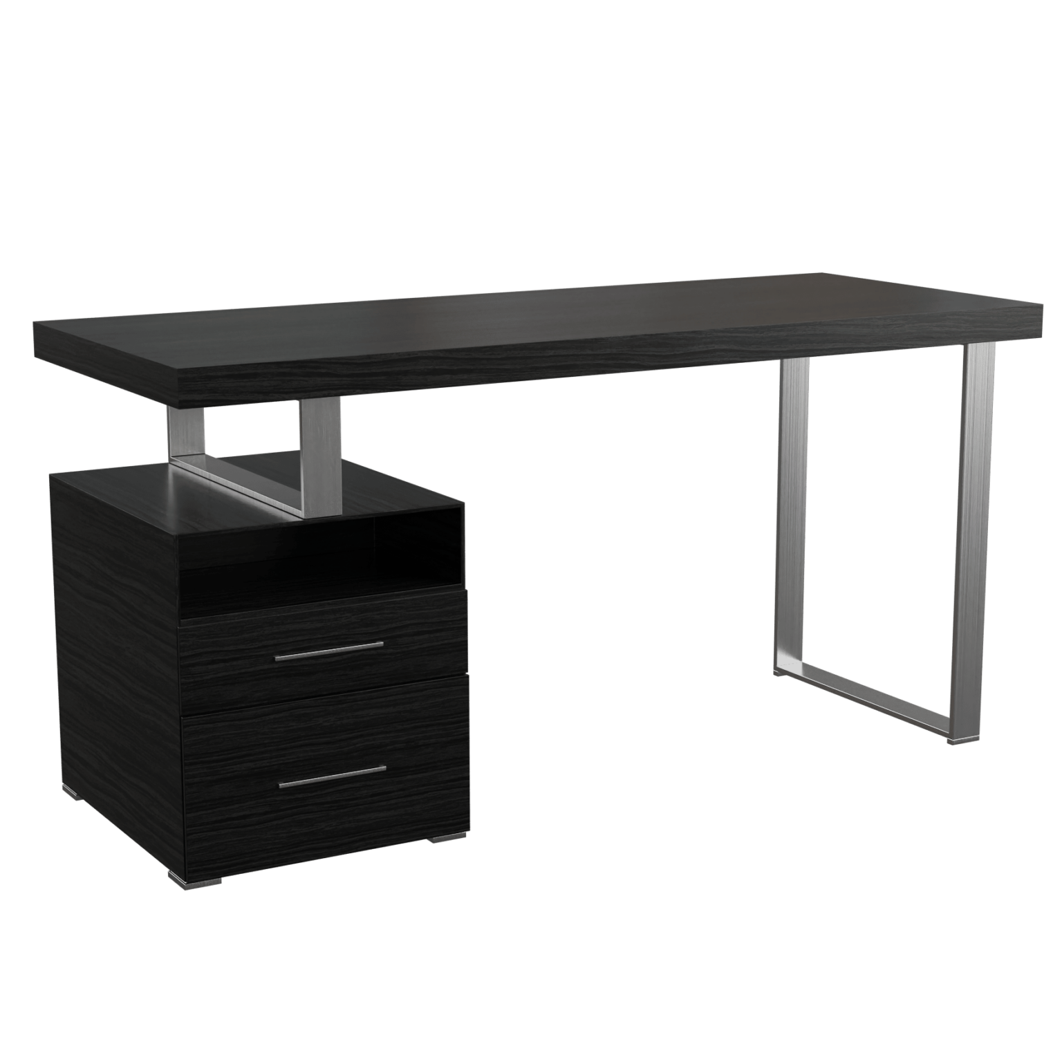Black Office Desk 01 • iMeshh - 3D Model for Blender 4.0+