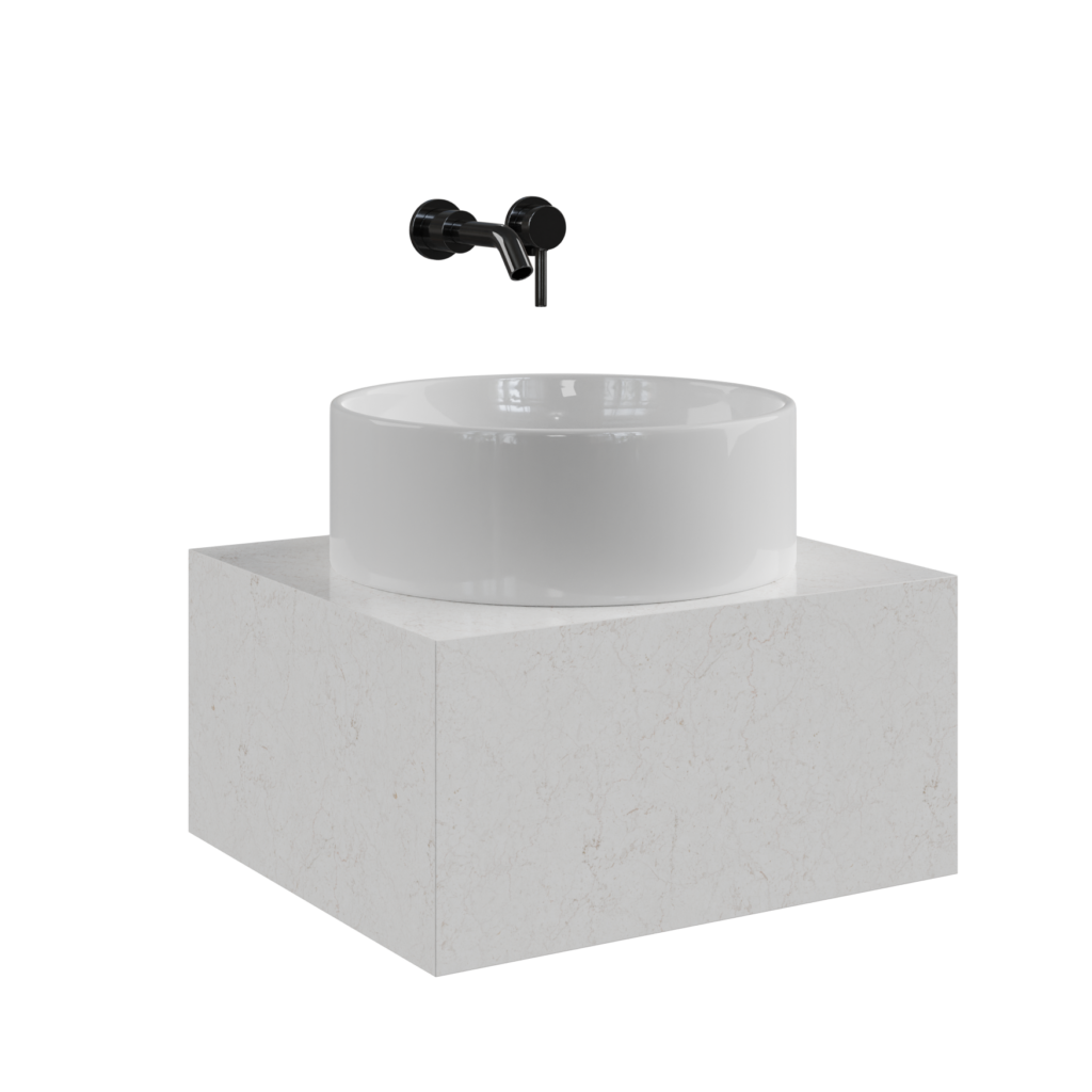 Marble Block Basin Unit 01 • iMeshh - 3D Model for Blender 4.0+