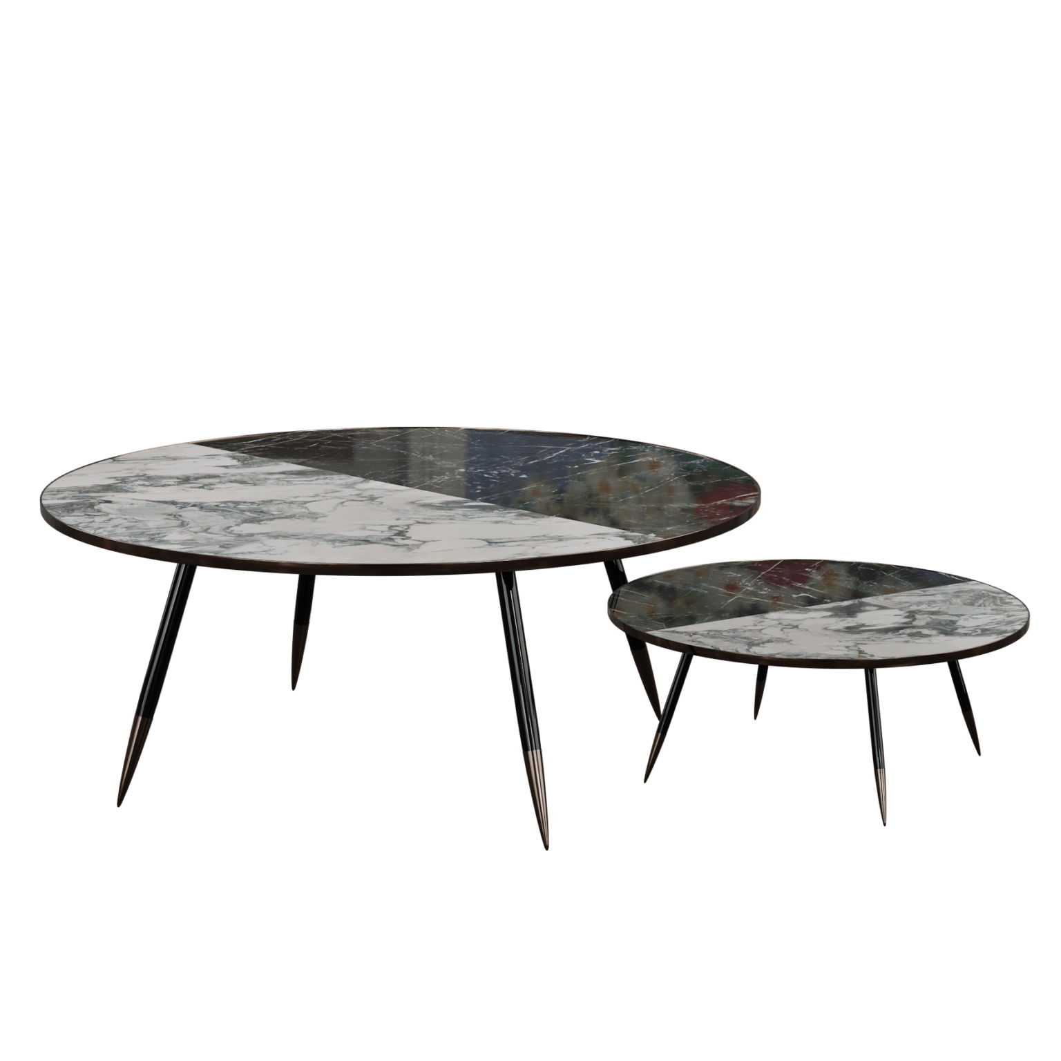 Marble Coffee Tables 01 • iMeshh - 3D Model for Blender 4.0+