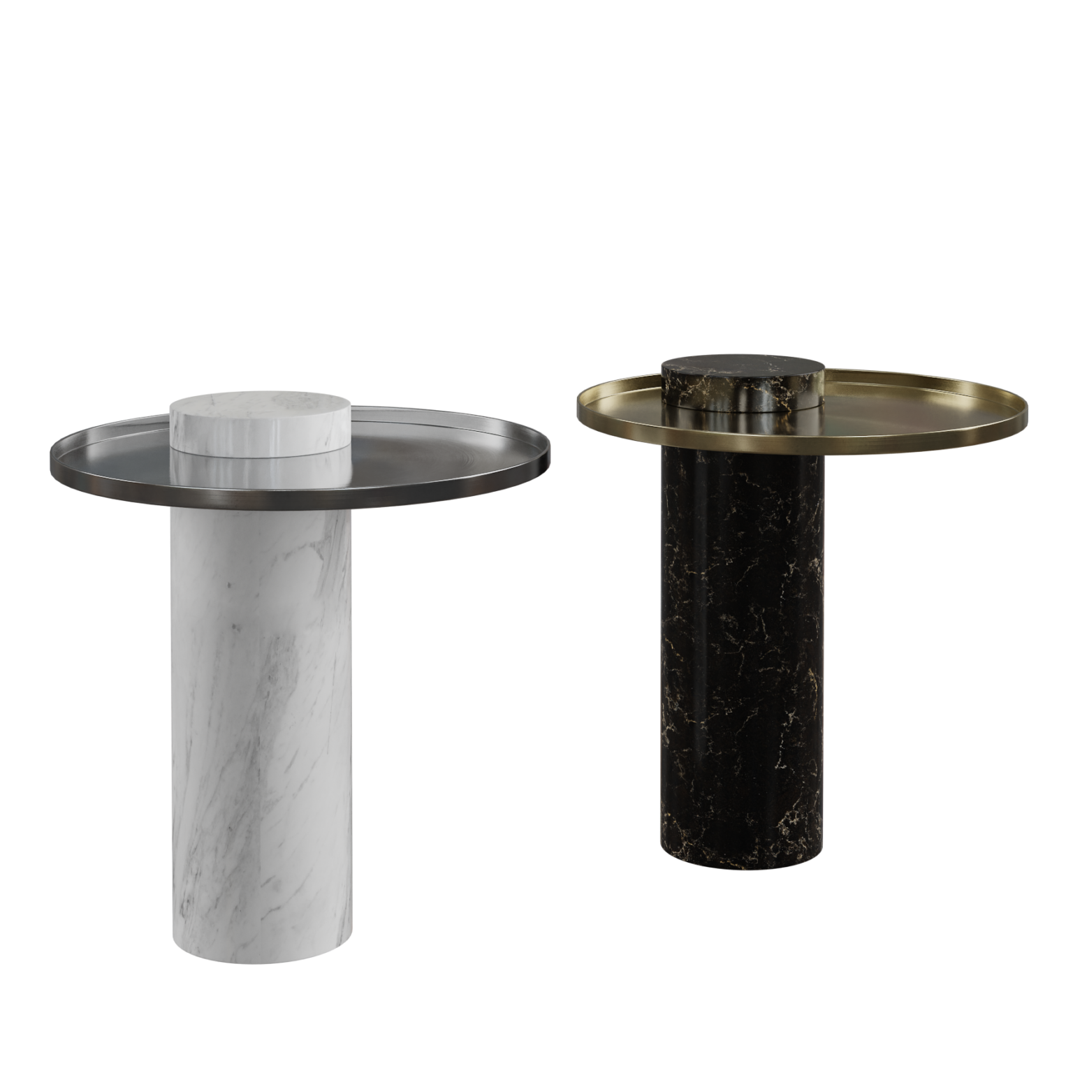 Marble Coffee Tables 02 • iMeshh - 3D Model for Blender 4.0+