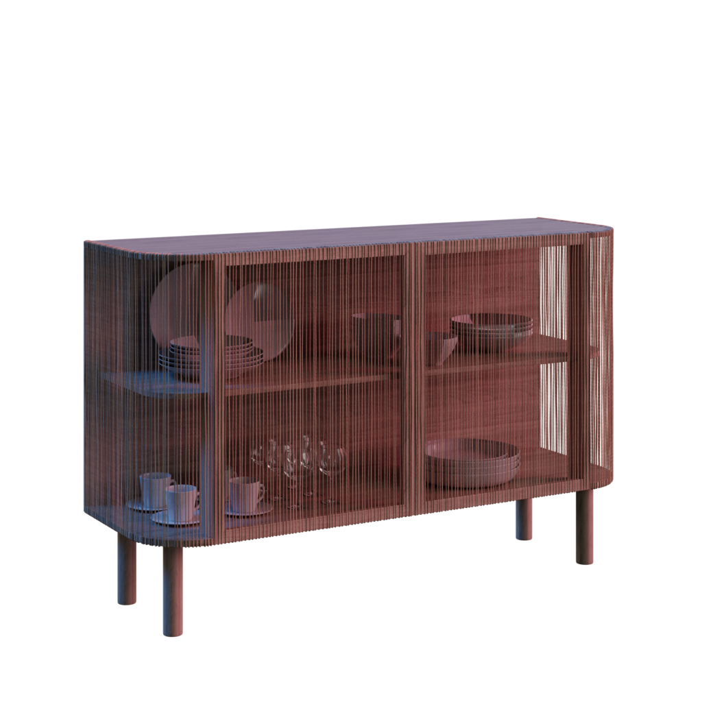 String Sideboard 01 • iMeshh - 3D Model for Blender 4.0+