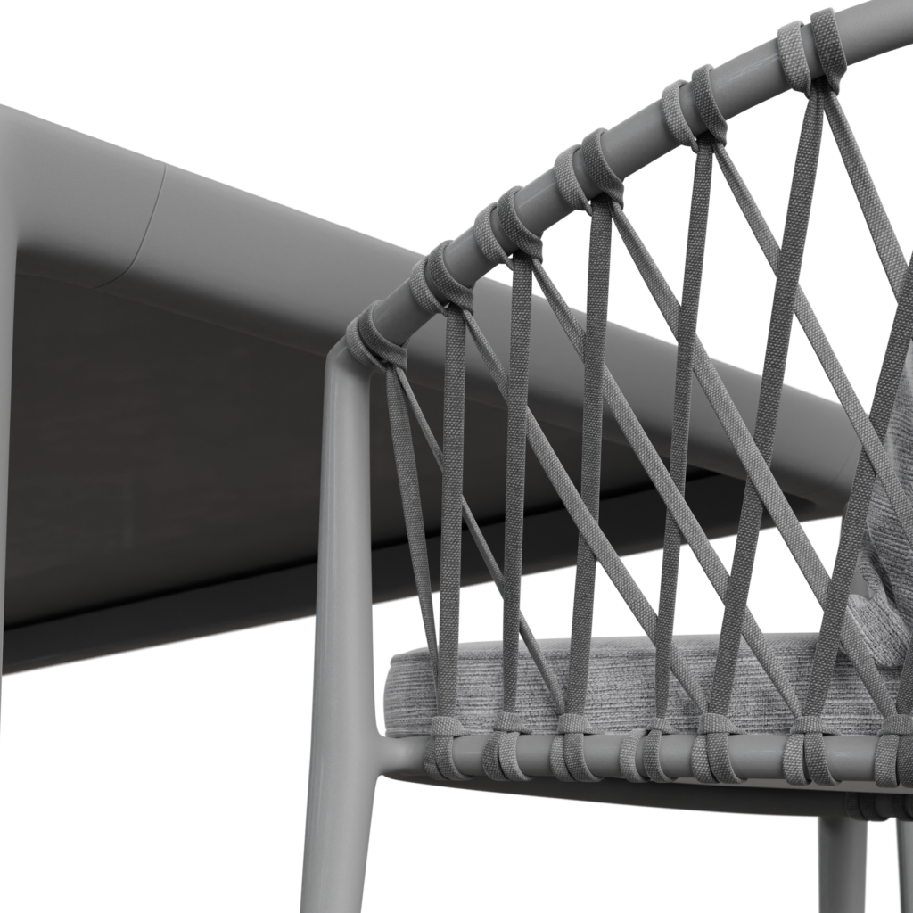 Mirto Replica Dining Set 01 • iMeshh - 3D Model for Blender 4.0+